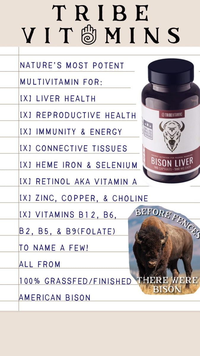 The First 100% GrassFed GrassFinished Bison Liver Supplement with Thou ...